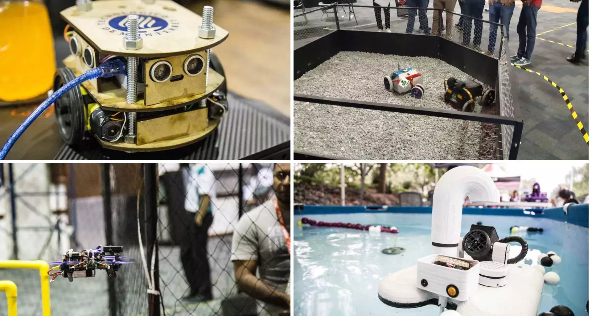 Lucha de robots por tierra, agua y aire en el campus | Tecnológico de ...